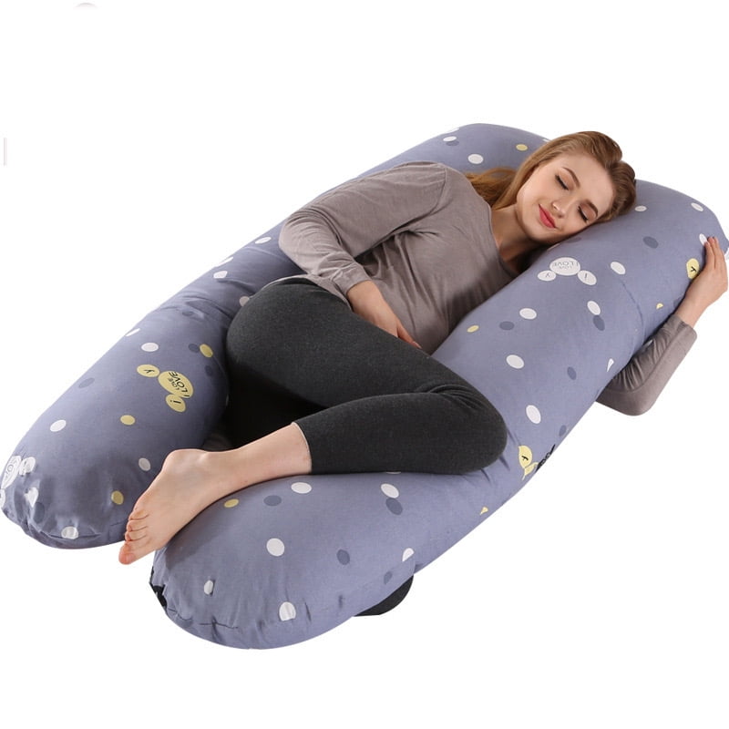 U-Shaped Maternity Pillow，Comfortable and Breathable Pregnant Pillow ...