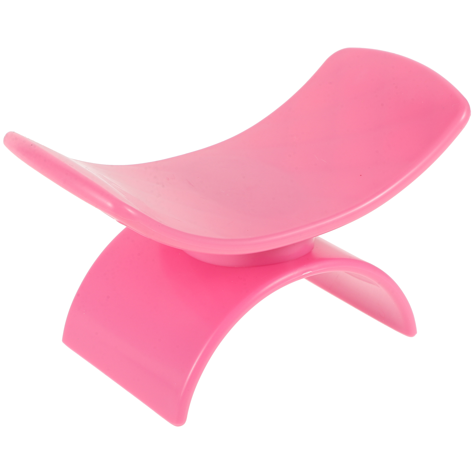Rosy Plastic Nail Hand Rest Armrest for Nails and Crafts 7.8 x 3.5 ...