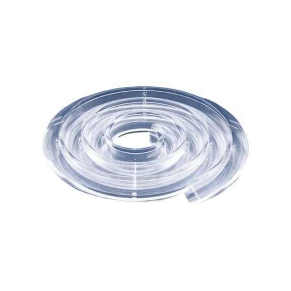 U-Shaped PVC Edge Protector Strip for Glass Table - Transparent Bumper ...