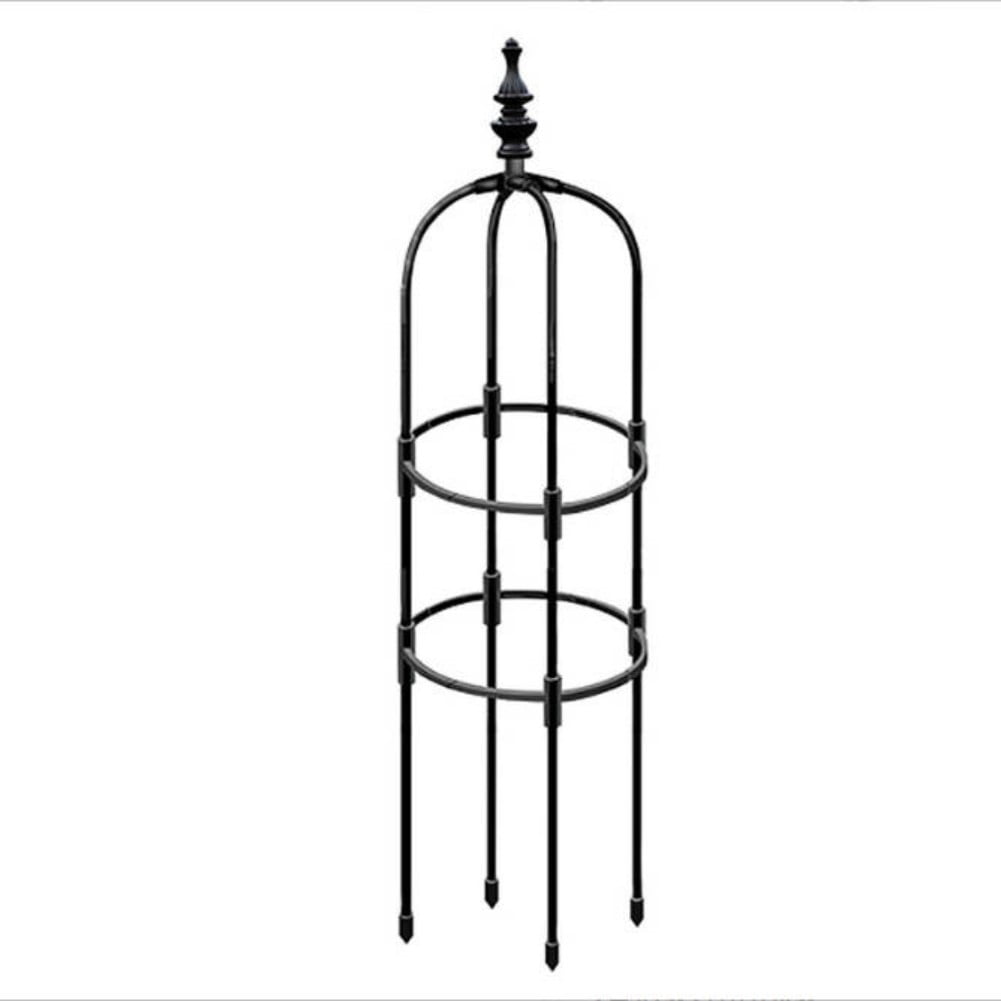 U-Shaped Pergola Black Ring 25cm, Total Height 90cm/120/150/180cm 25 ...
