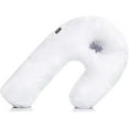 U-Shaped Side Sleeping Pillows For Neck And Shoulder Pain |Side Sleeper ...