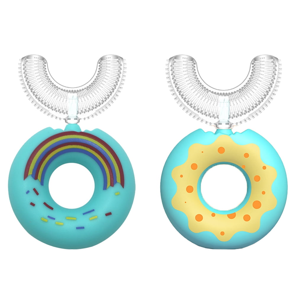 U Shaped Toothbrush, Kid All Rounded Teeth Brush Head Pack style 2 ...