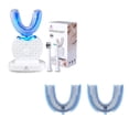 U-Shaped Ultrasonic Toothbrush with 2 Replacement Head for Teeth ...