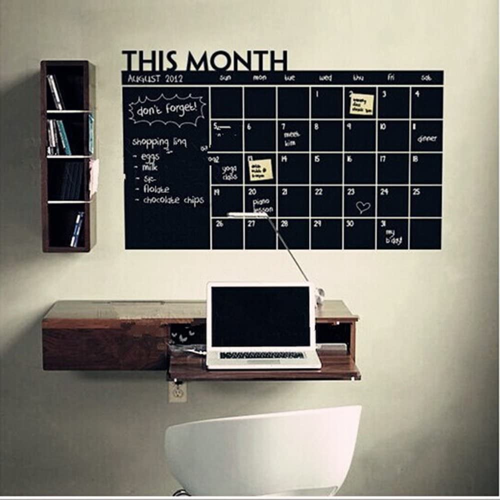 U-Shark Self-Adhesive Multi-Purpose Wall Sticker Chalkboard - Walmart.com