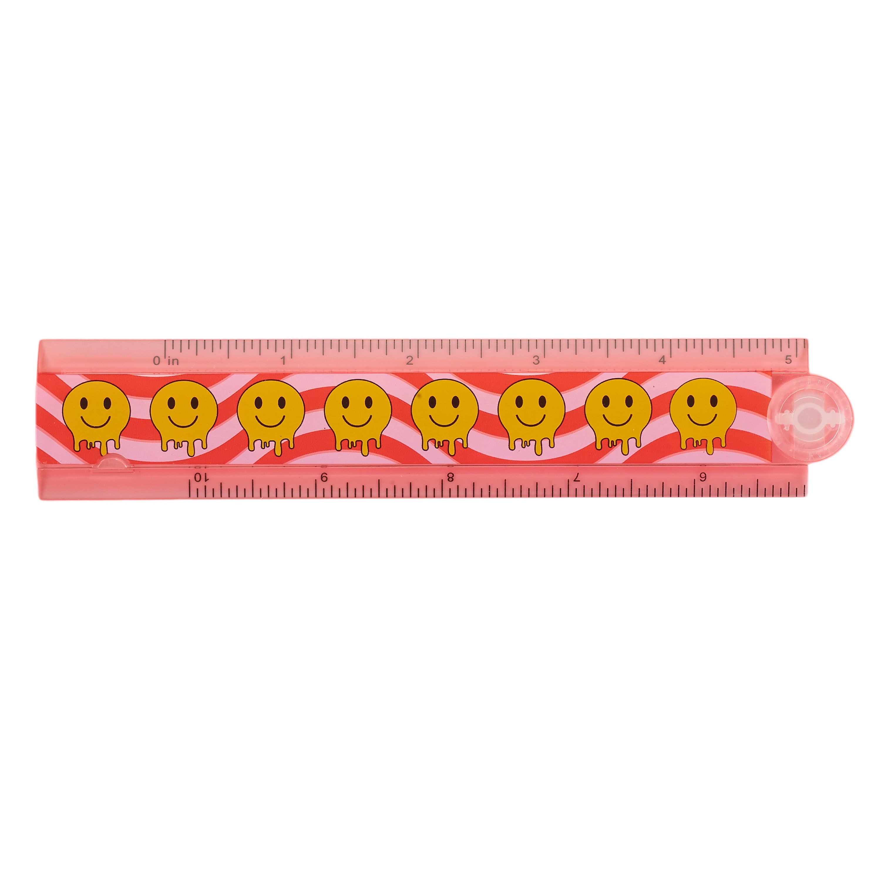 U Style 10-inch Folding Ruler, Smiley Face - Walmart.com