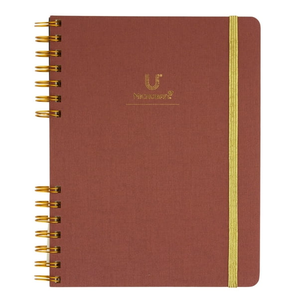 U Style Antimicrobial Linen Textured Hard Cover Journal with Microban ...