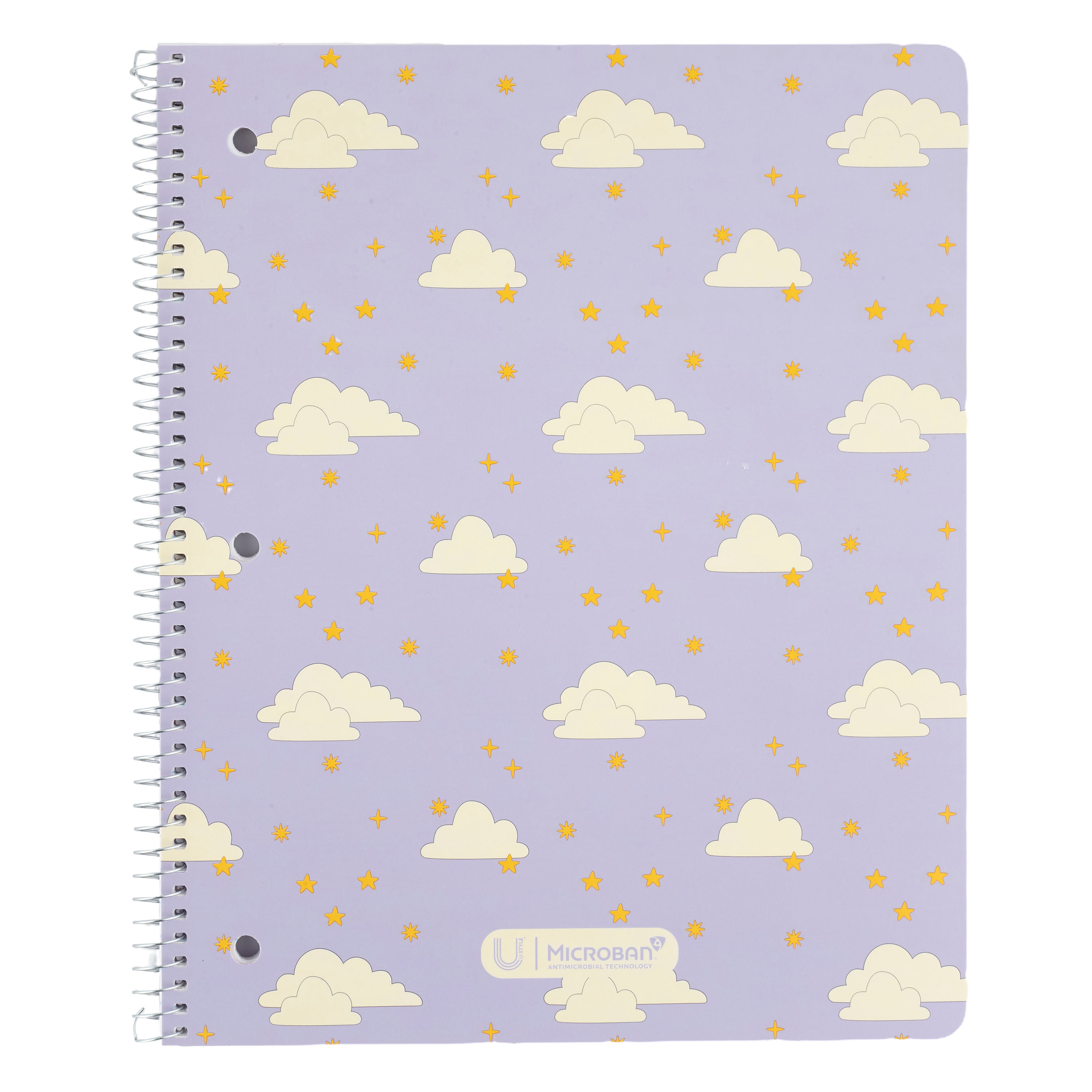 U Style Antimicrobial 1 Subject Notebook with Microban®, 80 Sheets ...