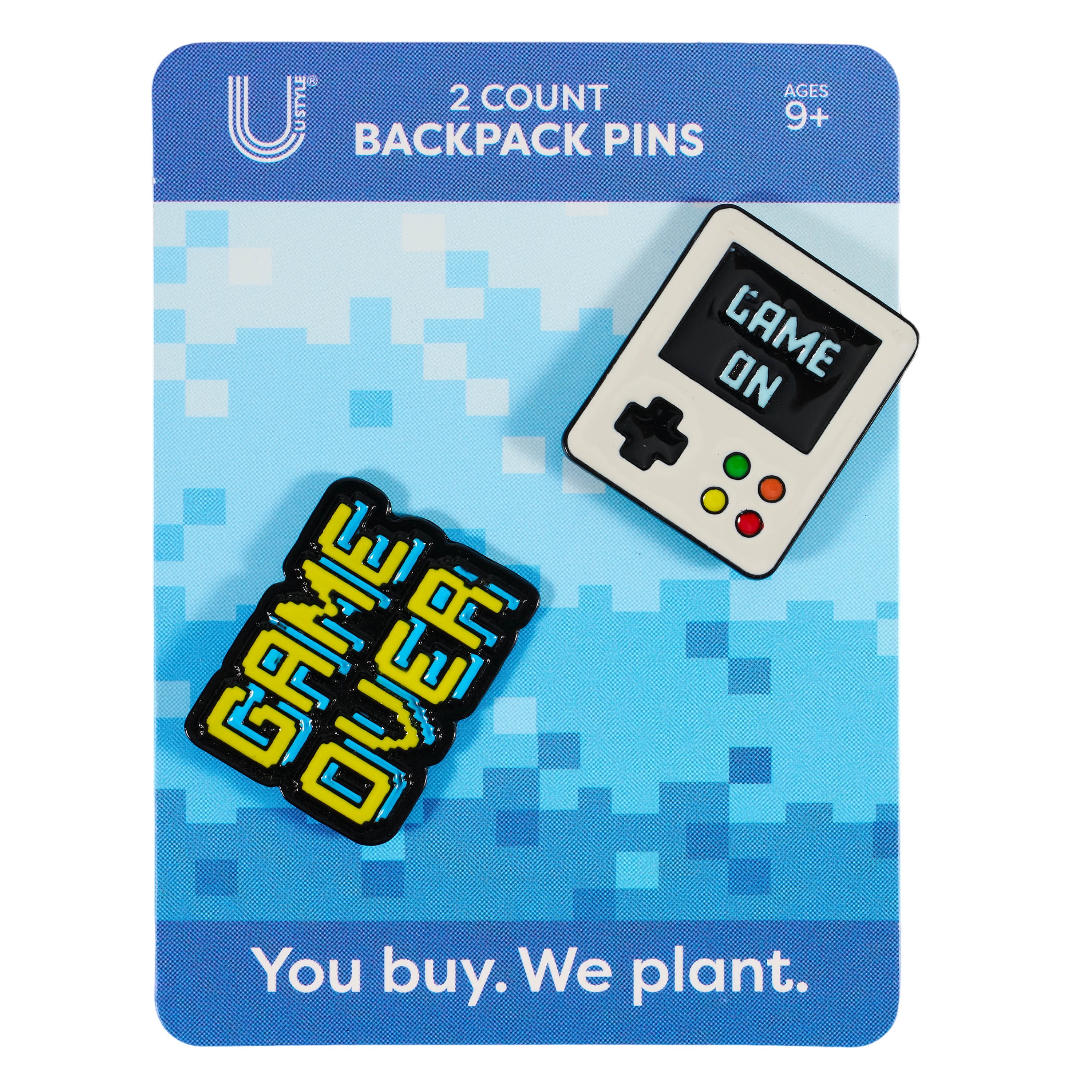 U Style Gamer-Themed Backpack Pins, 2-Pack - Walmart.com