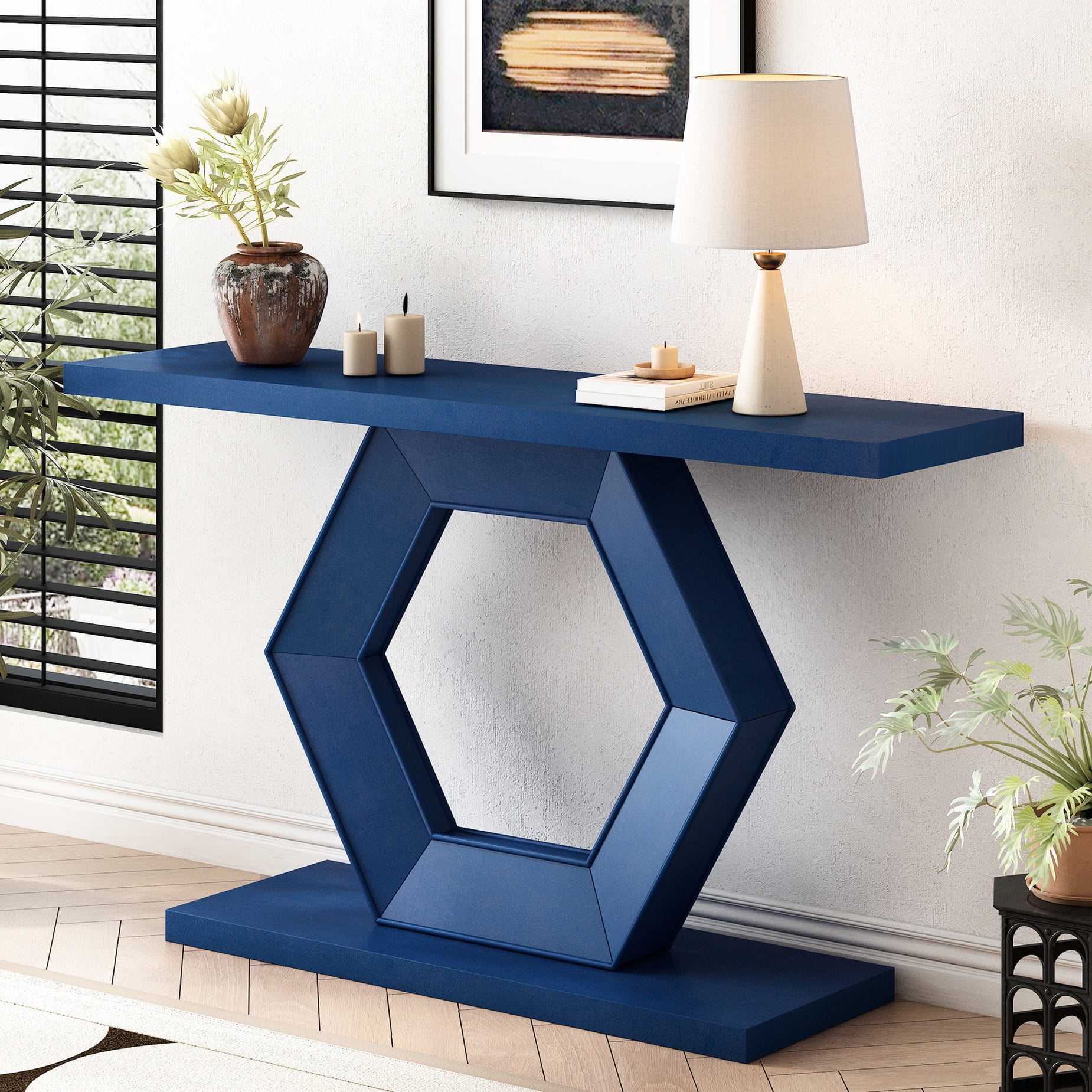 U-Style Living Room Centerpiece | Innovative Legs for Aesthetic Balance ...