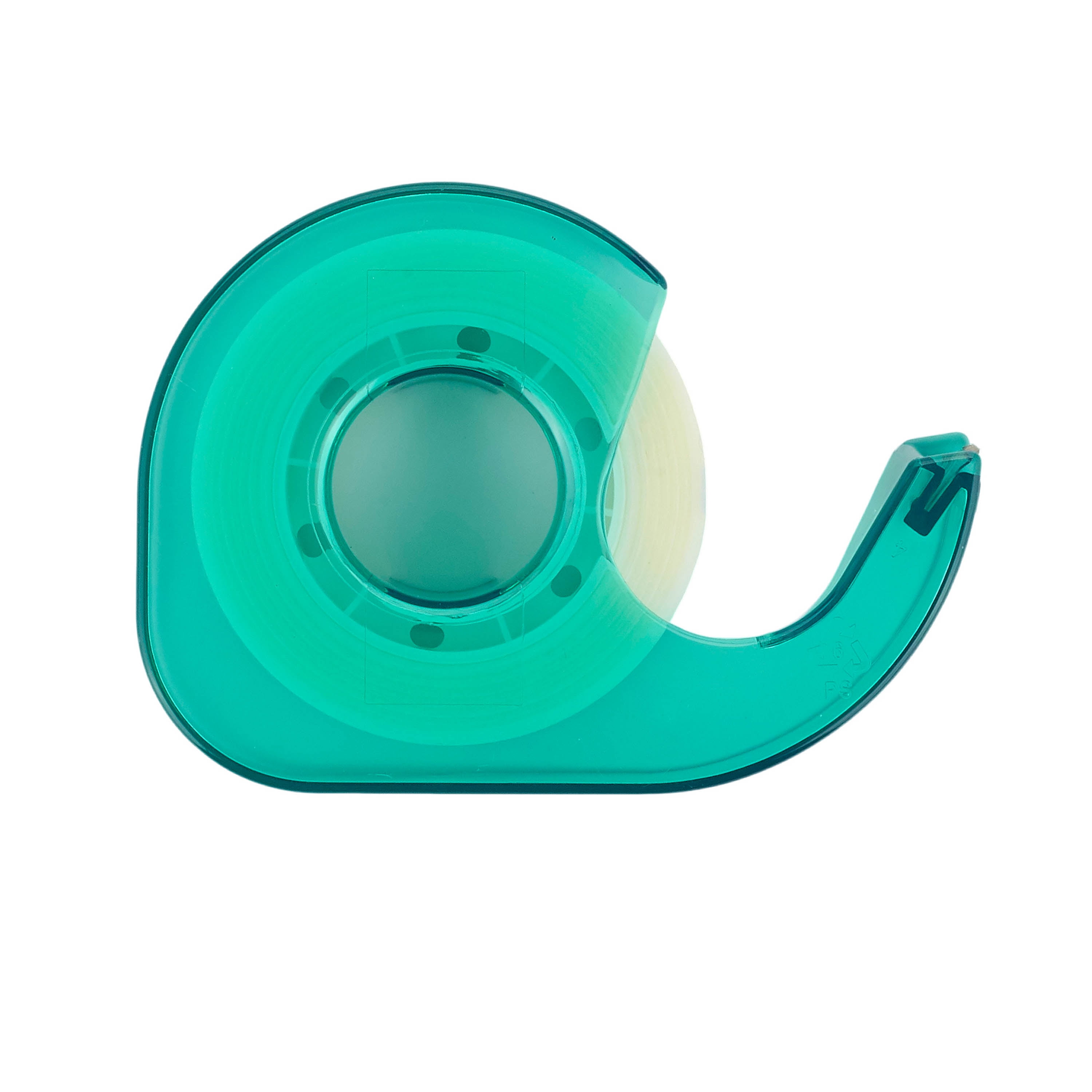 U Style Matte Finish Tape Dispenser, Includes a Roll of Tape, Green ...
