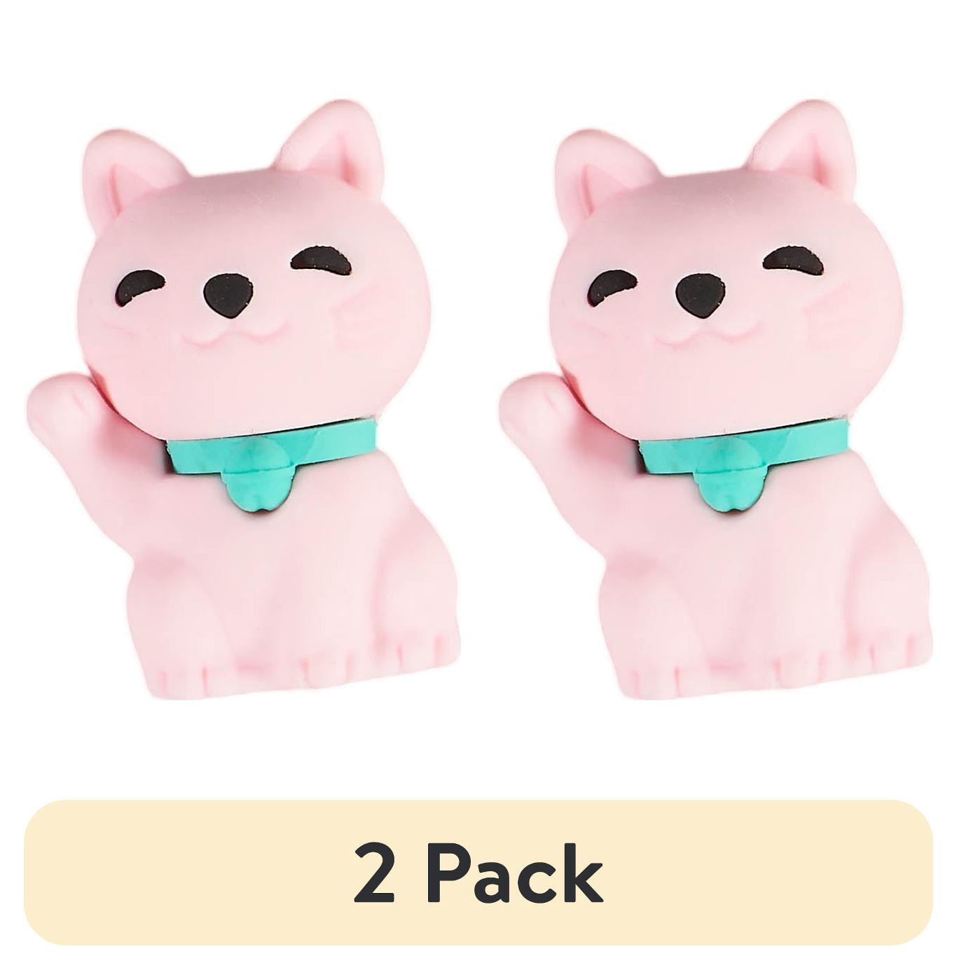 (2 pack) U Style Mini Erasers, 5 Pack, Animals - Walmart.com