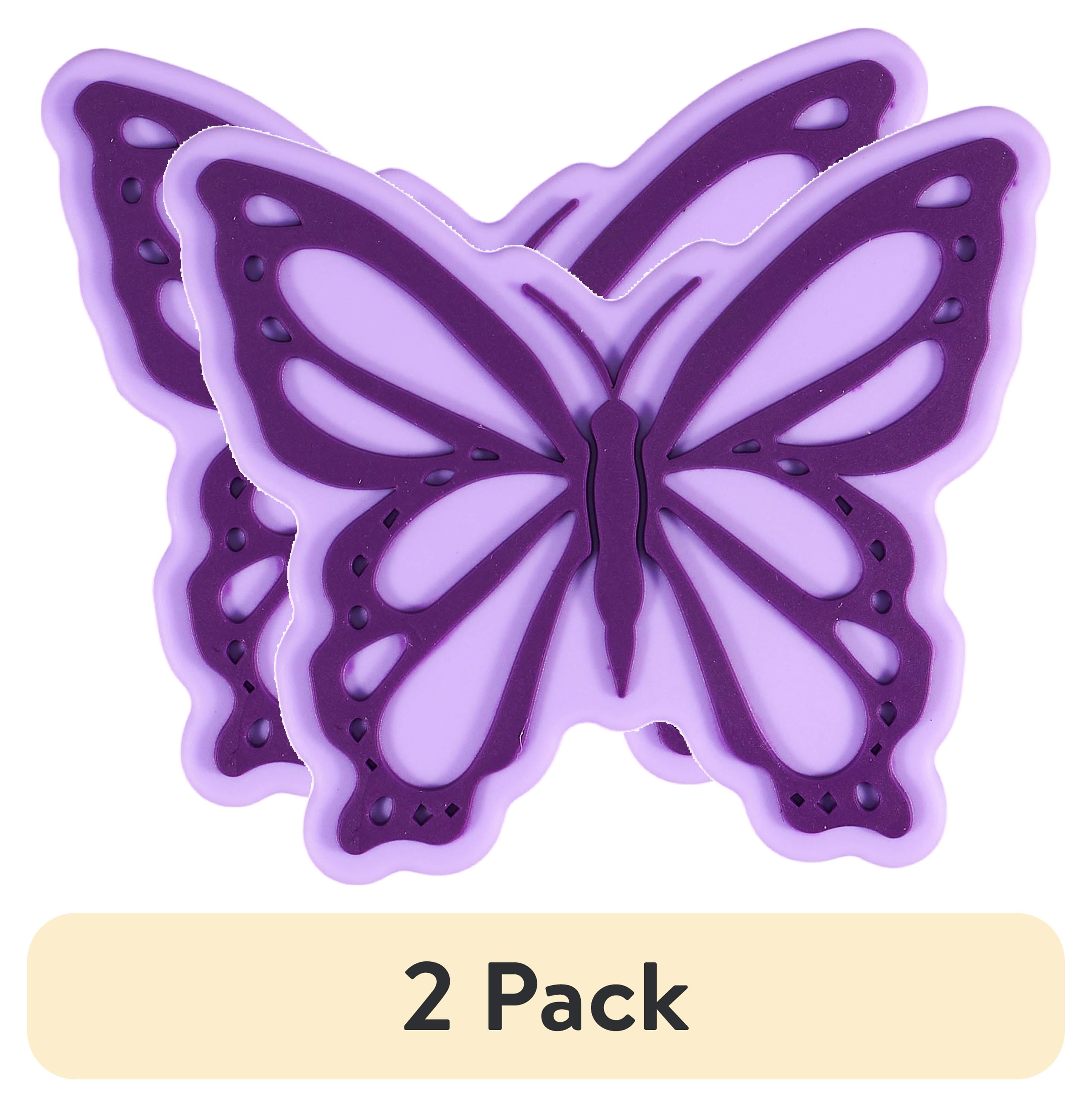 (2 pack) U Style Novelty Shaped Pencil Sharpener, 3.63" x 5", Butterfly ...