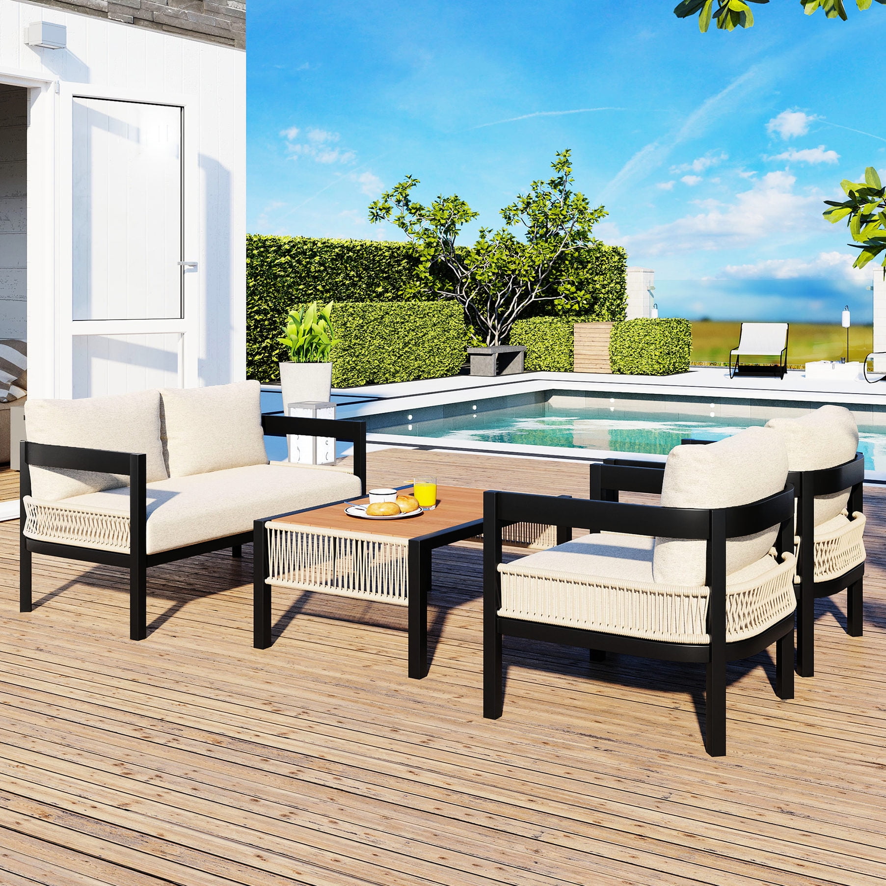 U-Style Outdoor Seating | Freedom to Combine, Weather-resistant ...