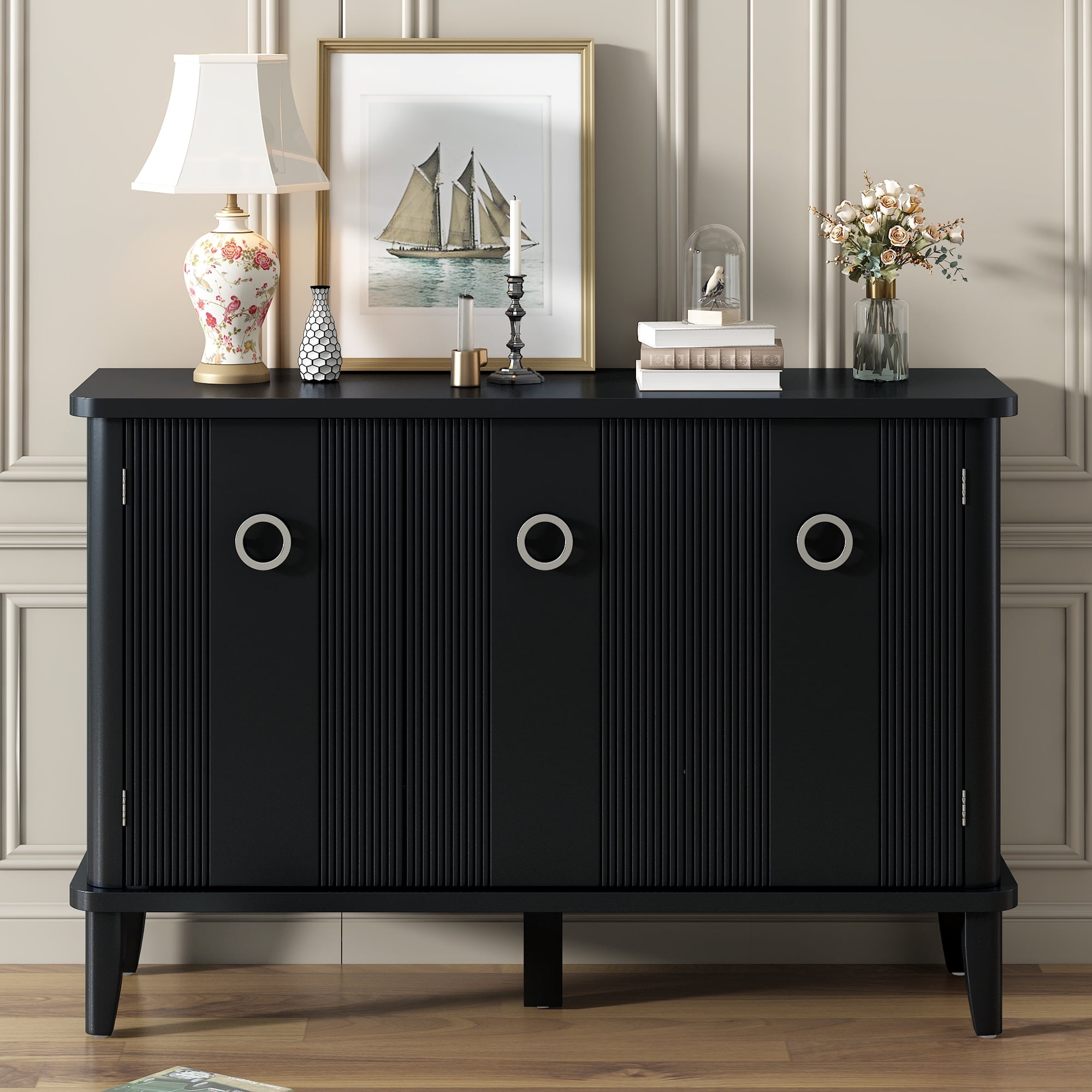 U_Style Simple and Atmospheric Solid Wood Veneer Fraxinus Mandschuric ...