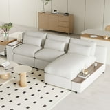 U_Style [ Video Provided] L-shaped Modular Sectional Sofa with ...