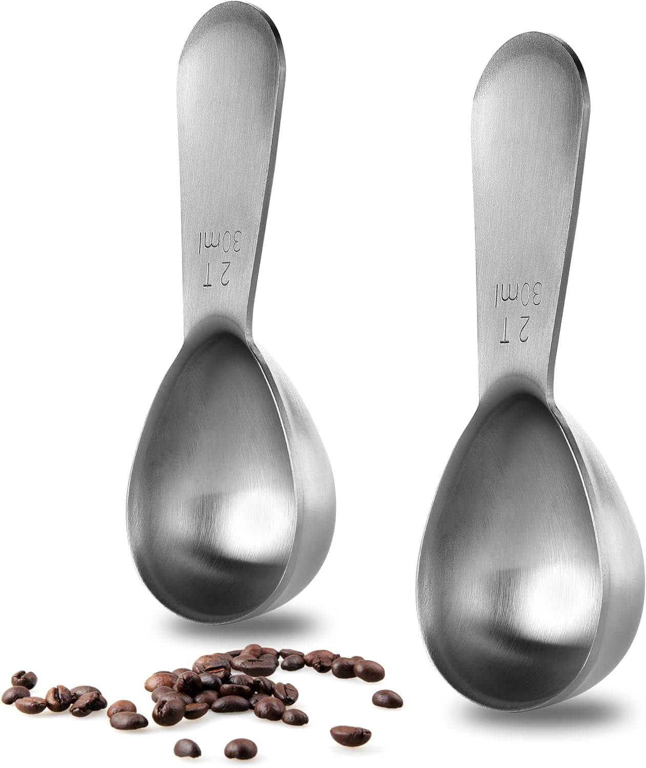 U-Taste 18/8 Stainless Steel Coffee Scoop: Durable Metal Kitchen Baking ...