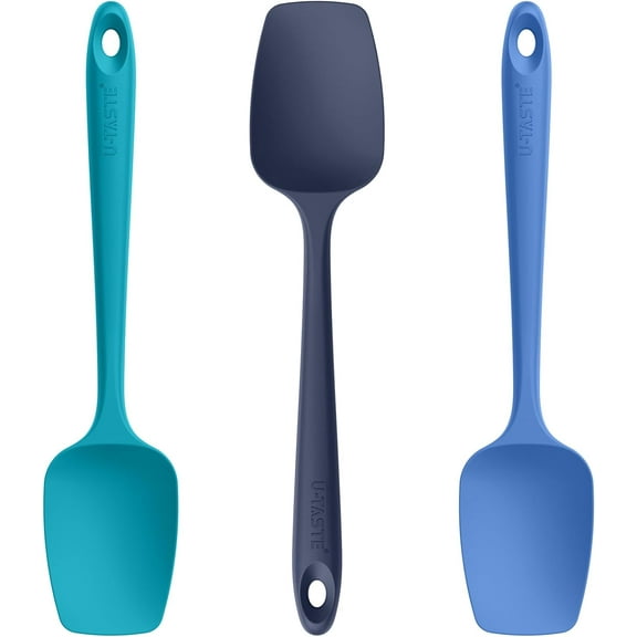 Oefntac Spatula Silicone Spatula Cream Scraper Heat Resistant Nonstick ...