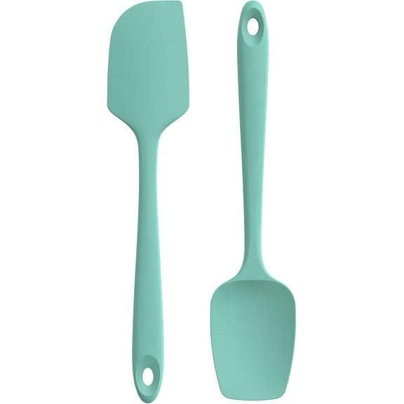 LIDUI-Silicone Spoon Spatula, 600ºF Heat-Resistant Food Grade Rubber ...