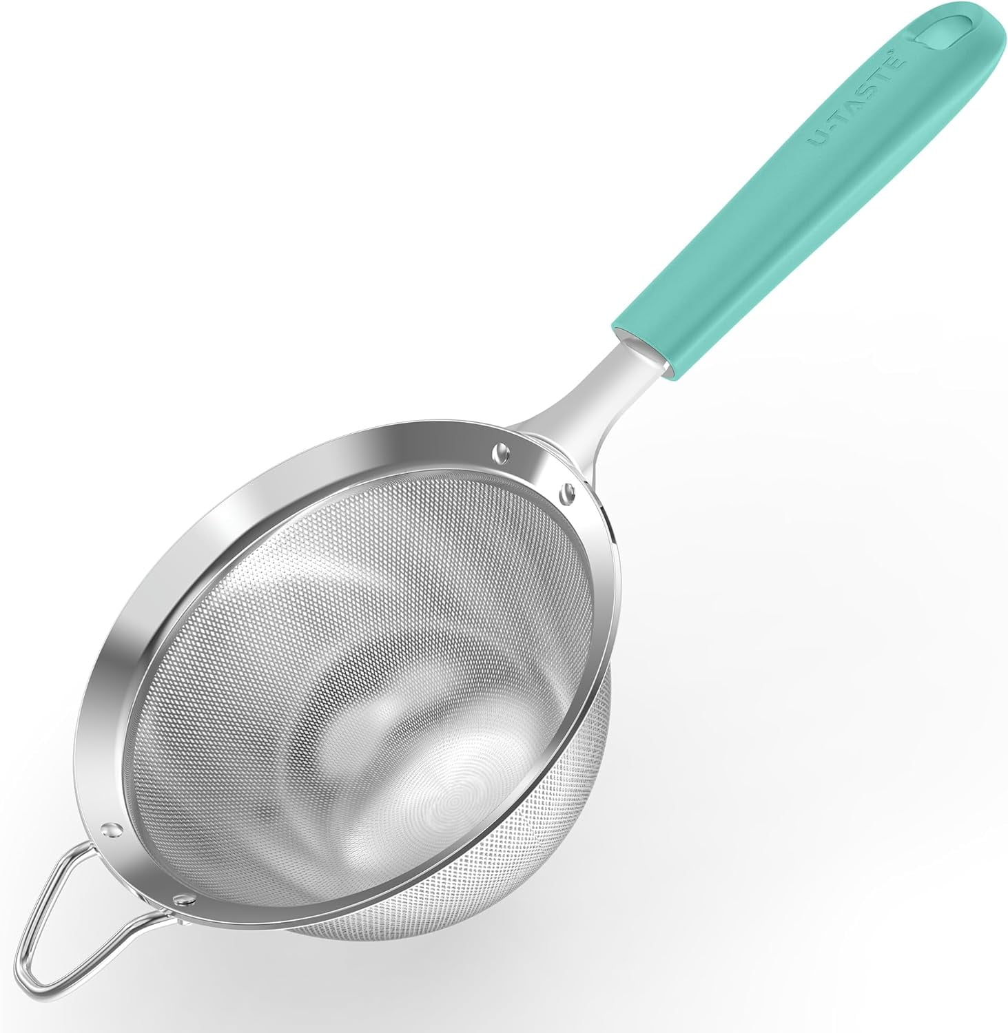 U-Taste Medium Fine Mesh Strainer: 18/8 Stainless Steel 4.73in 30 Mesh ...