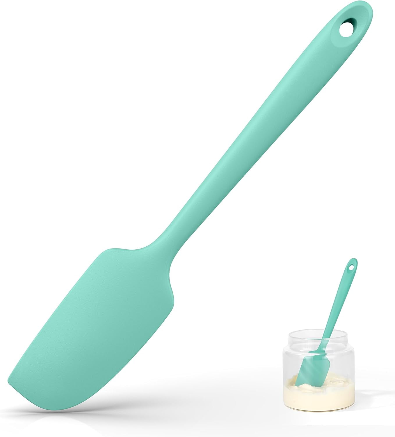 U-Taste Small Mini Silicone Spatula: 600ºF Heat-Resistant Food-Grade ...