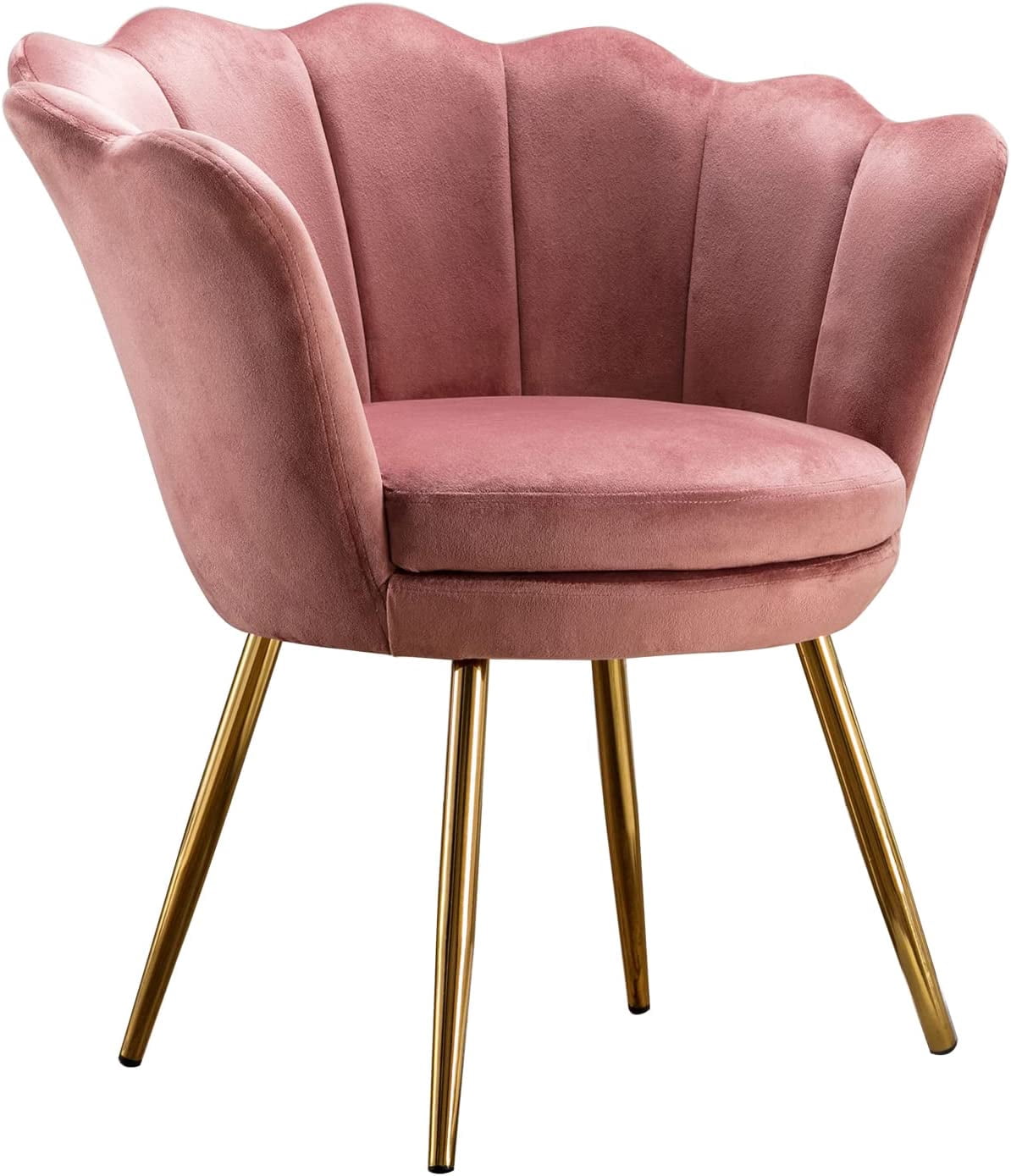 U-ToBe Living Room Chair, Mid Century Modern Retro Leisure Velvet ...