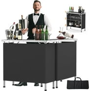 Best Choice Portable Pop-Up Bar Table, Indoor/Outdoor, Party, Picnic ...