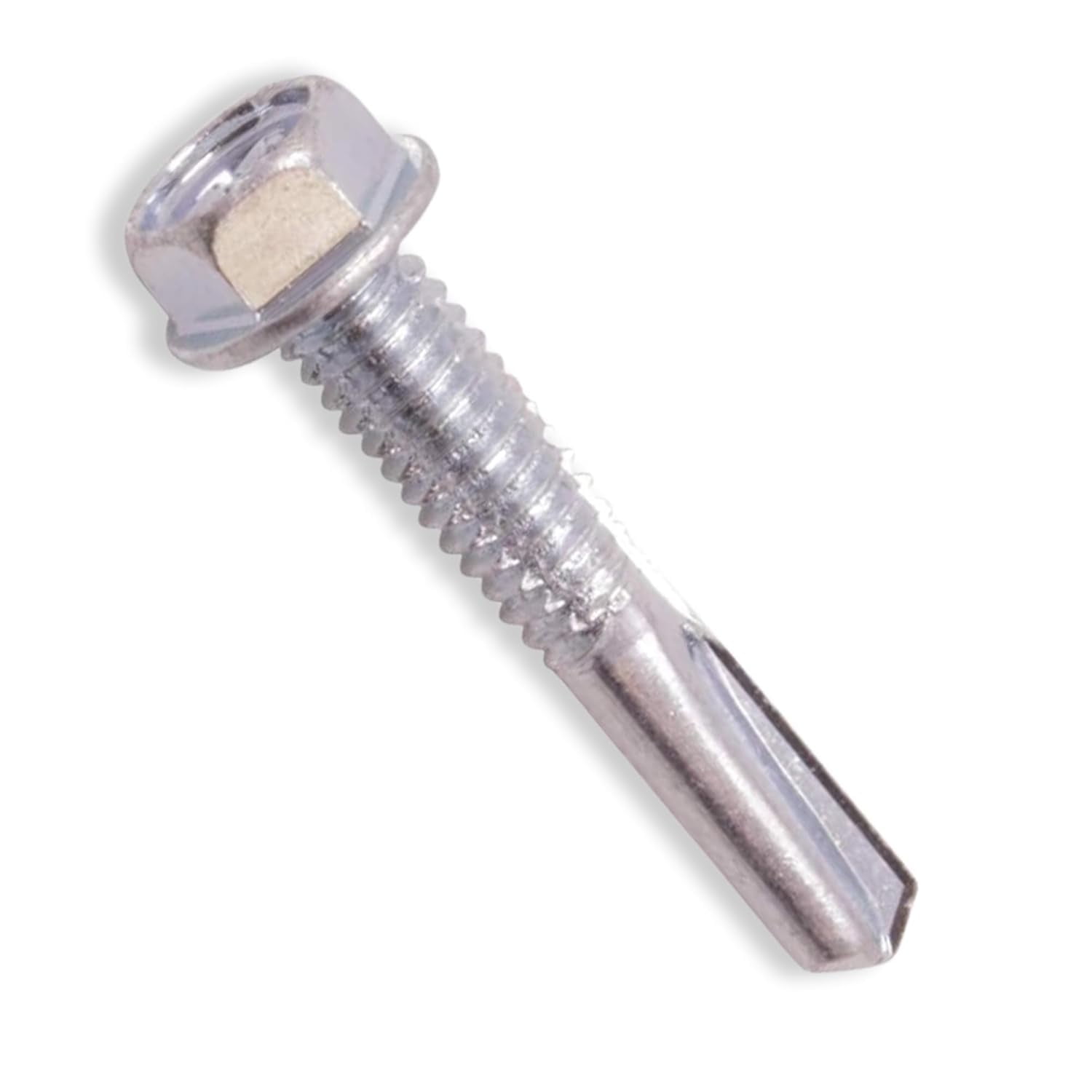 U-Turn Fasteners Self Tapping Screws - #12-24 x 1-1/4" Hex Washer Head ...