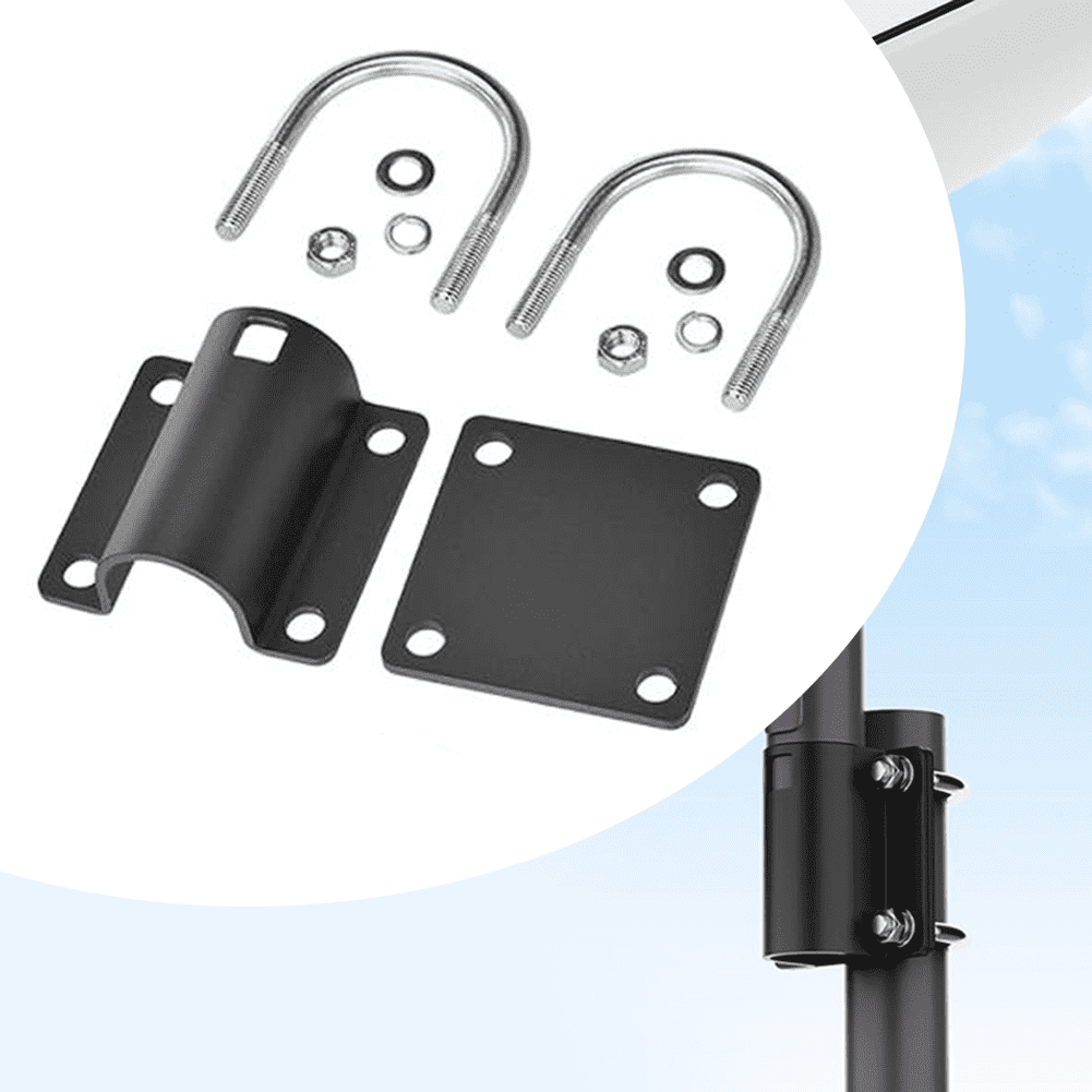 U-Type Clamp Antenna Mount Bracket for Starlink Gen2 Pipe Adapter ...