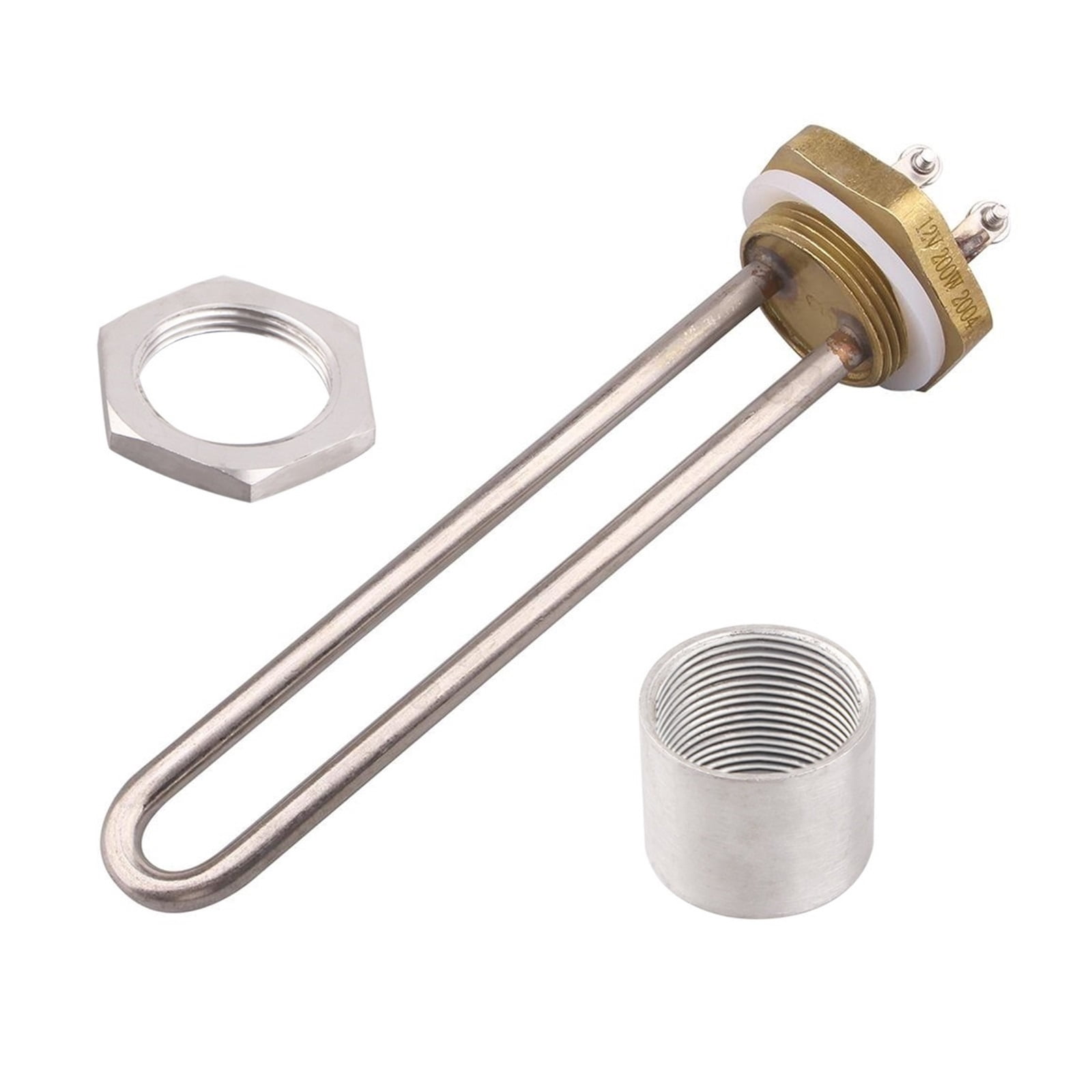 U Type DC 12V 200W Heating Element Heater Element With 1 1/4 Inch BSP ...