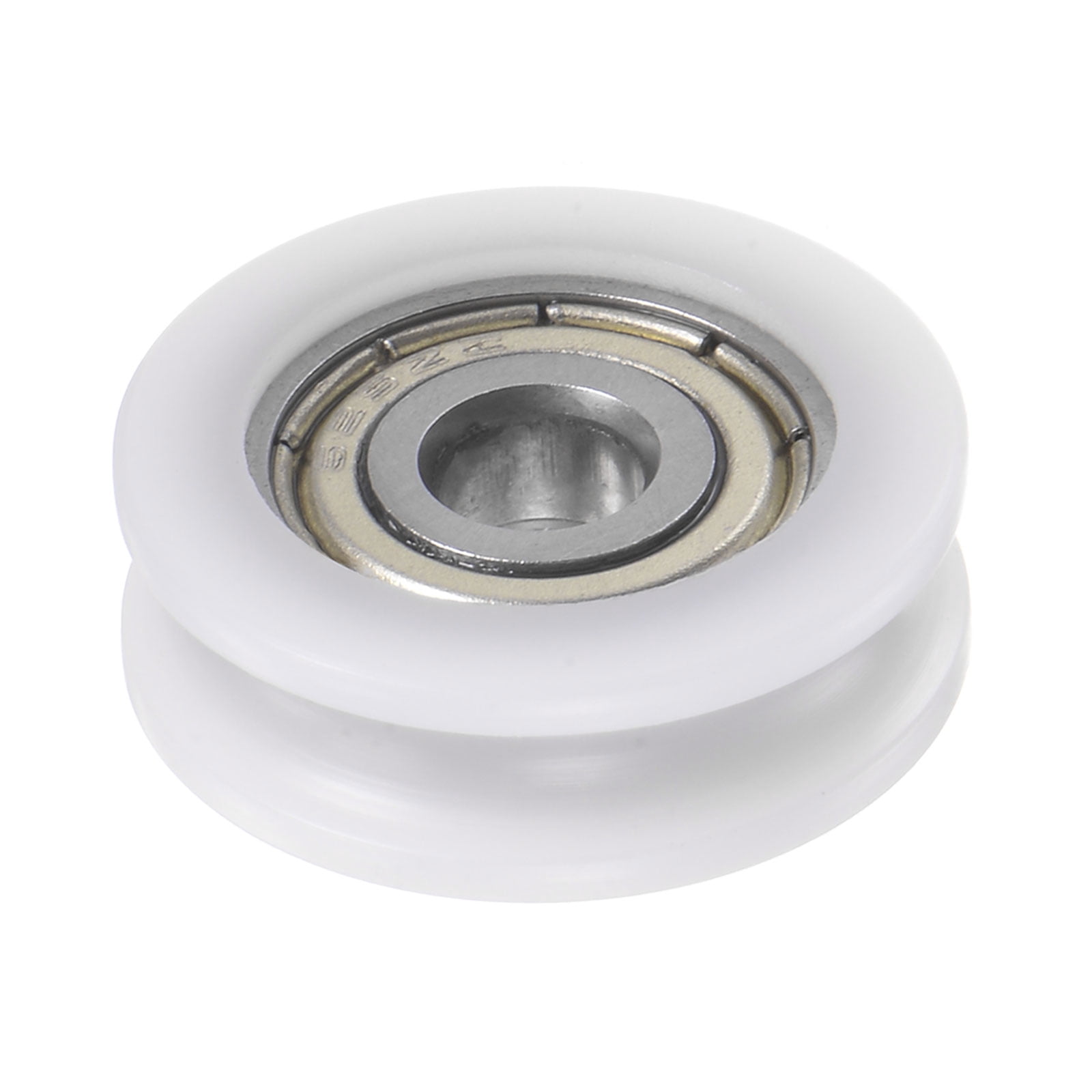 U Type Groove Pulley Nylon Coated Roller Bearing 5x21x7mm U Groove ...