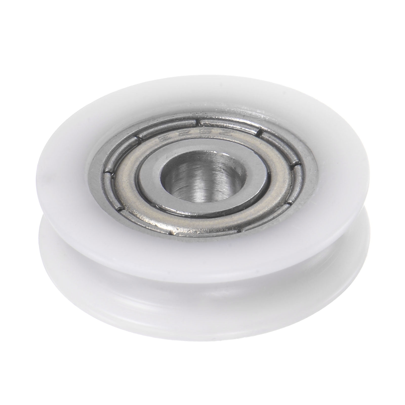 U Type Groove Pulley Nylon Coated Roller Bearing 5x22x6mm U Groove ...