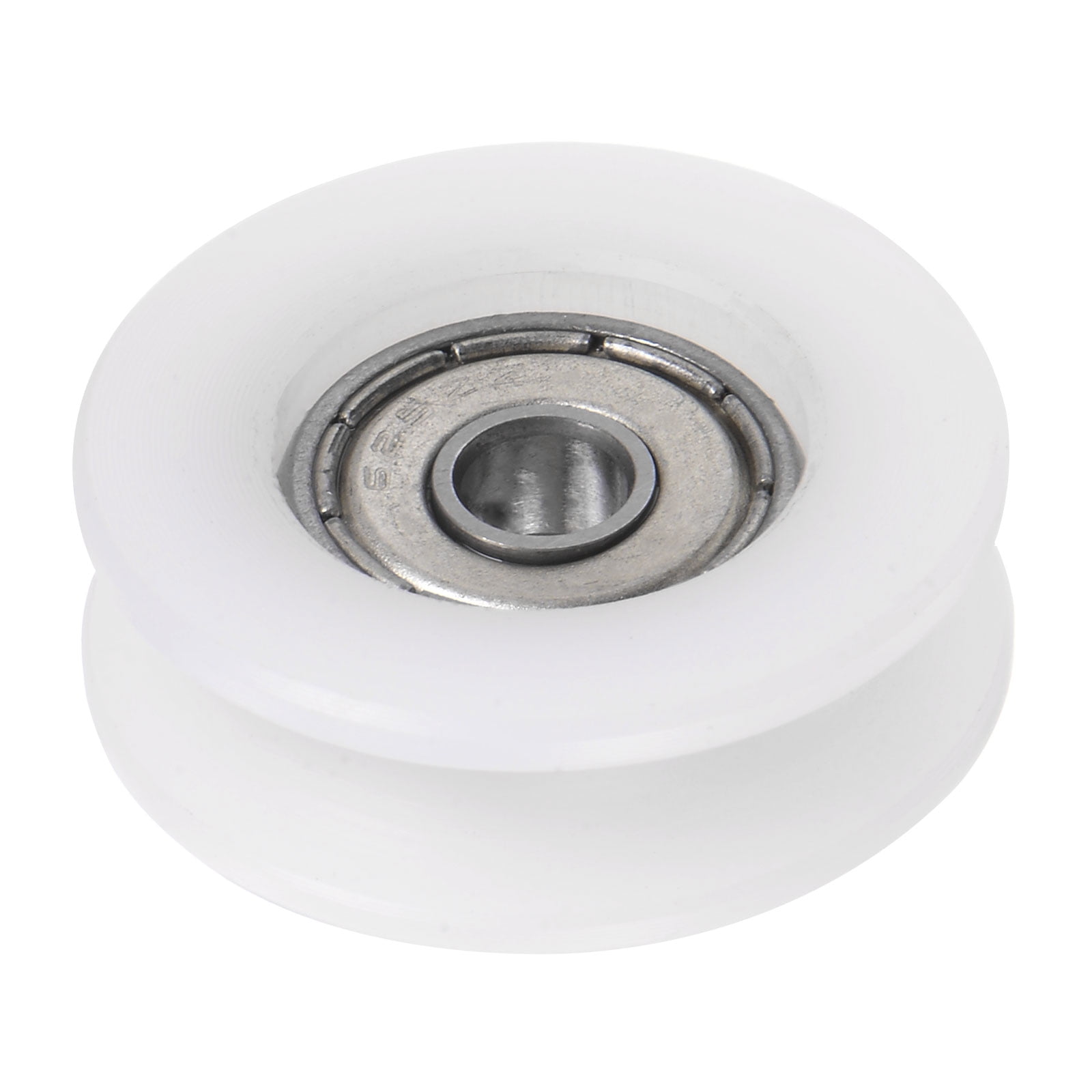 U Type Groove Pulley Nylon Coated Roller Bearing 5x28x9mm U Groove ...