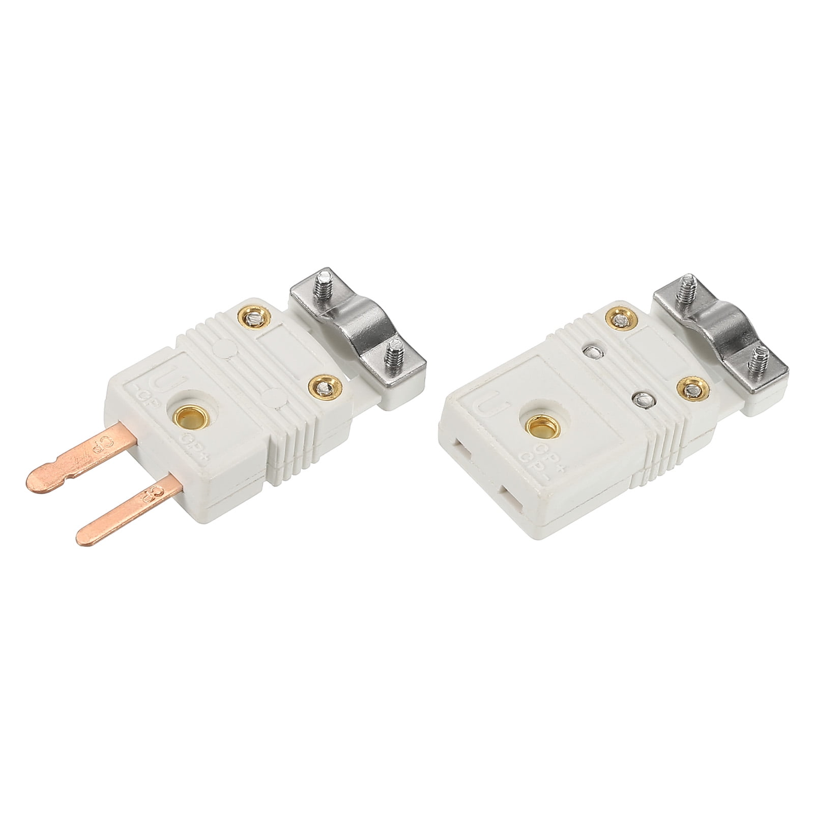 U Type Thermocouple Wire Connectors Male Female Plug Adapter High ...