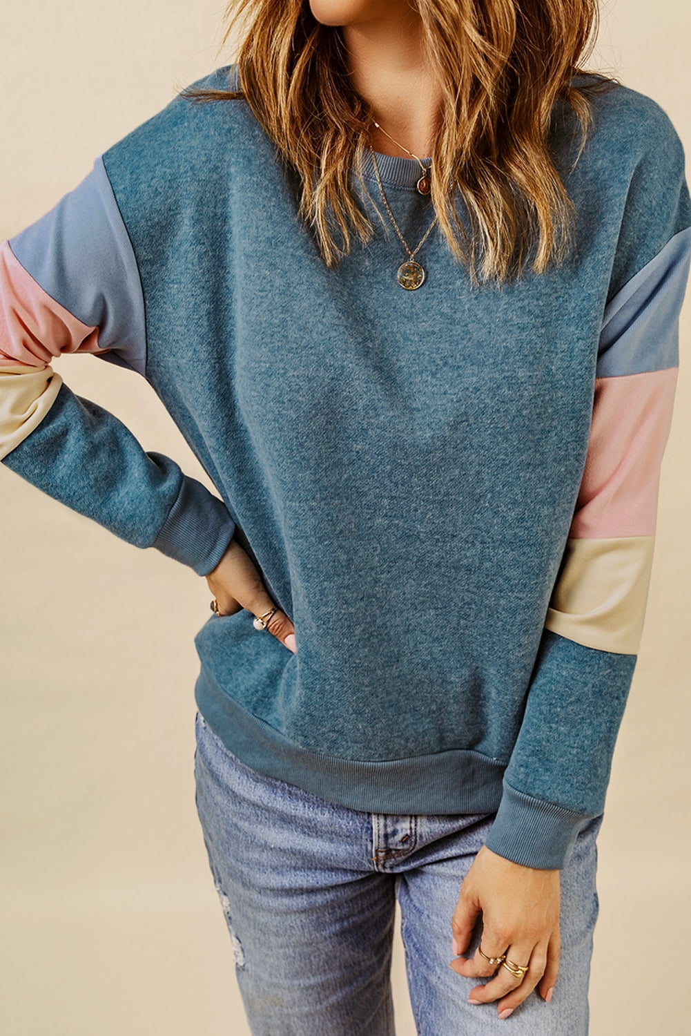 U.Vomade Vibrant Blue Block Tee - Unique Fashion Statement! - Walmart.com