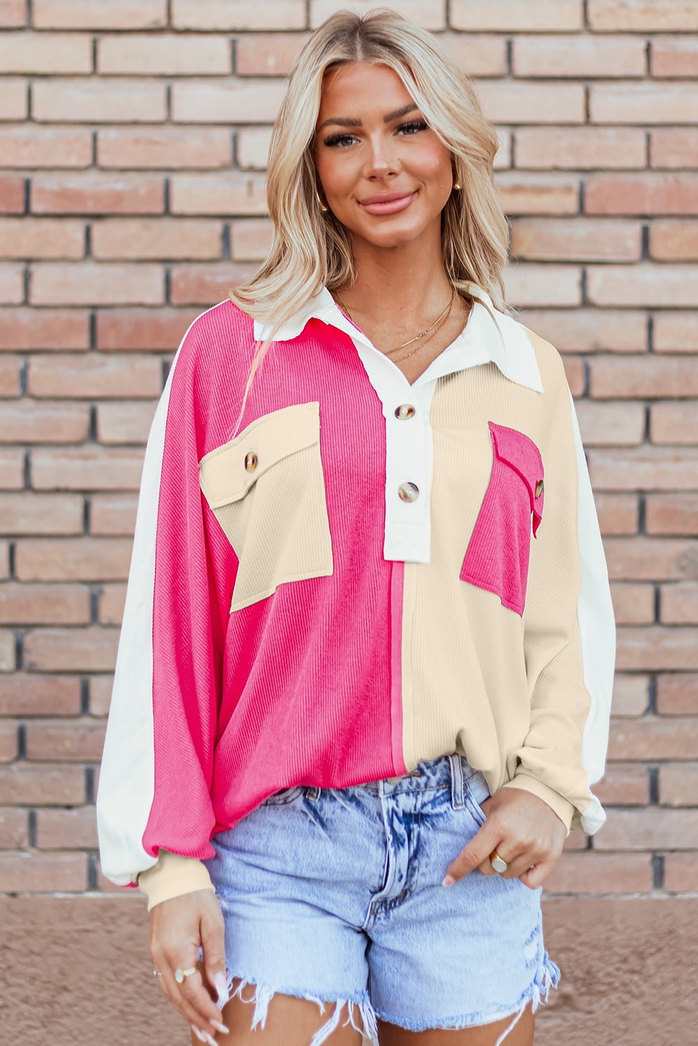 U.Vomade Vibrant Rose Hoodie: Oversized Fit, Sizes S-XL - Walmart.com