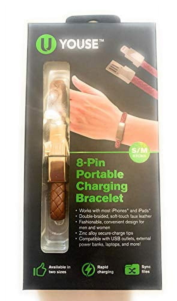 U Youse 8-Pin Portable Charging Bracelet (Small/Medium) - Walmart.com