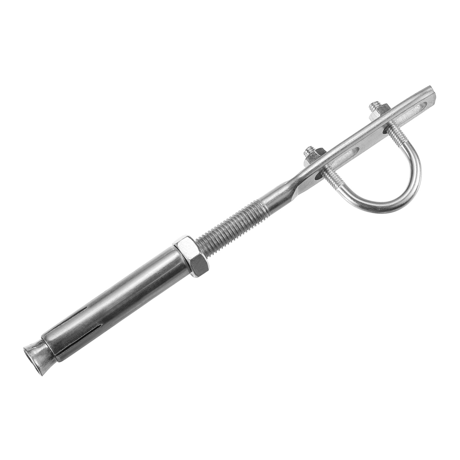 U-bolt Pipe Clamp with Expansion Screw, Fit 1"(25mm) Pipe Supports ...