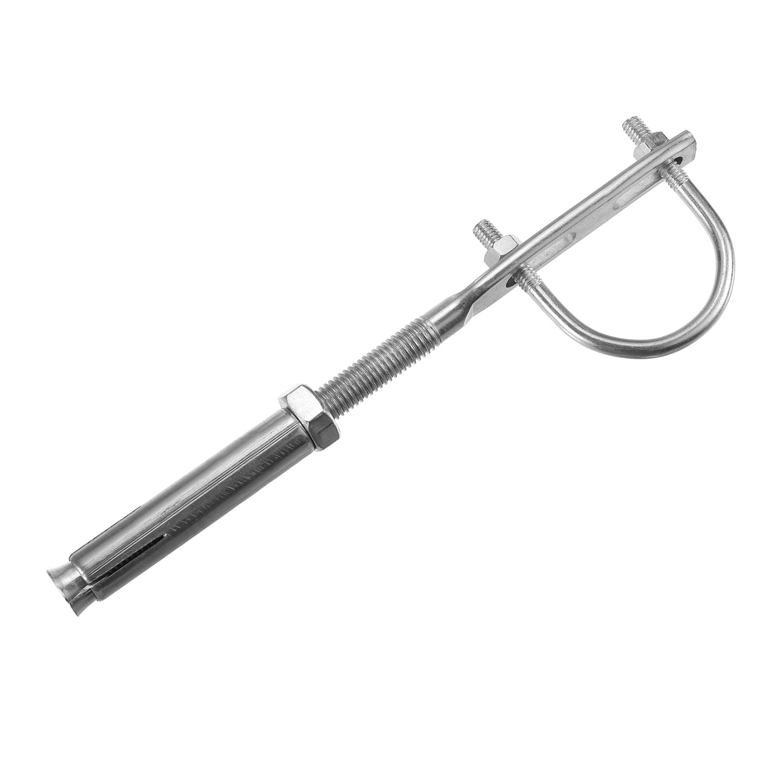 U-bolt Pipe Clamp with Expansion Screw, Fit 1-9/16"(40mm) Pipe Supports ...