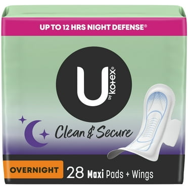 TENA Intimates Overnight Incontinence Pads for Women, 45 Count, 2 Pack ...