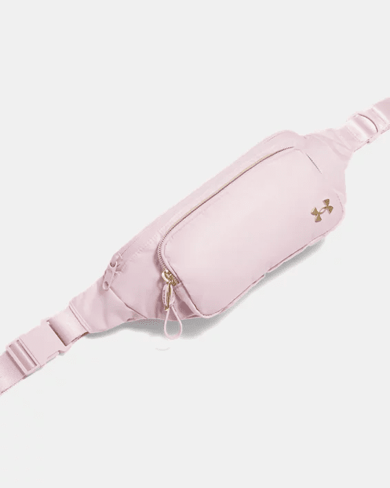 U nder Armour UA Studio Waist Bag Crossbody, Color:Prime Pink ...