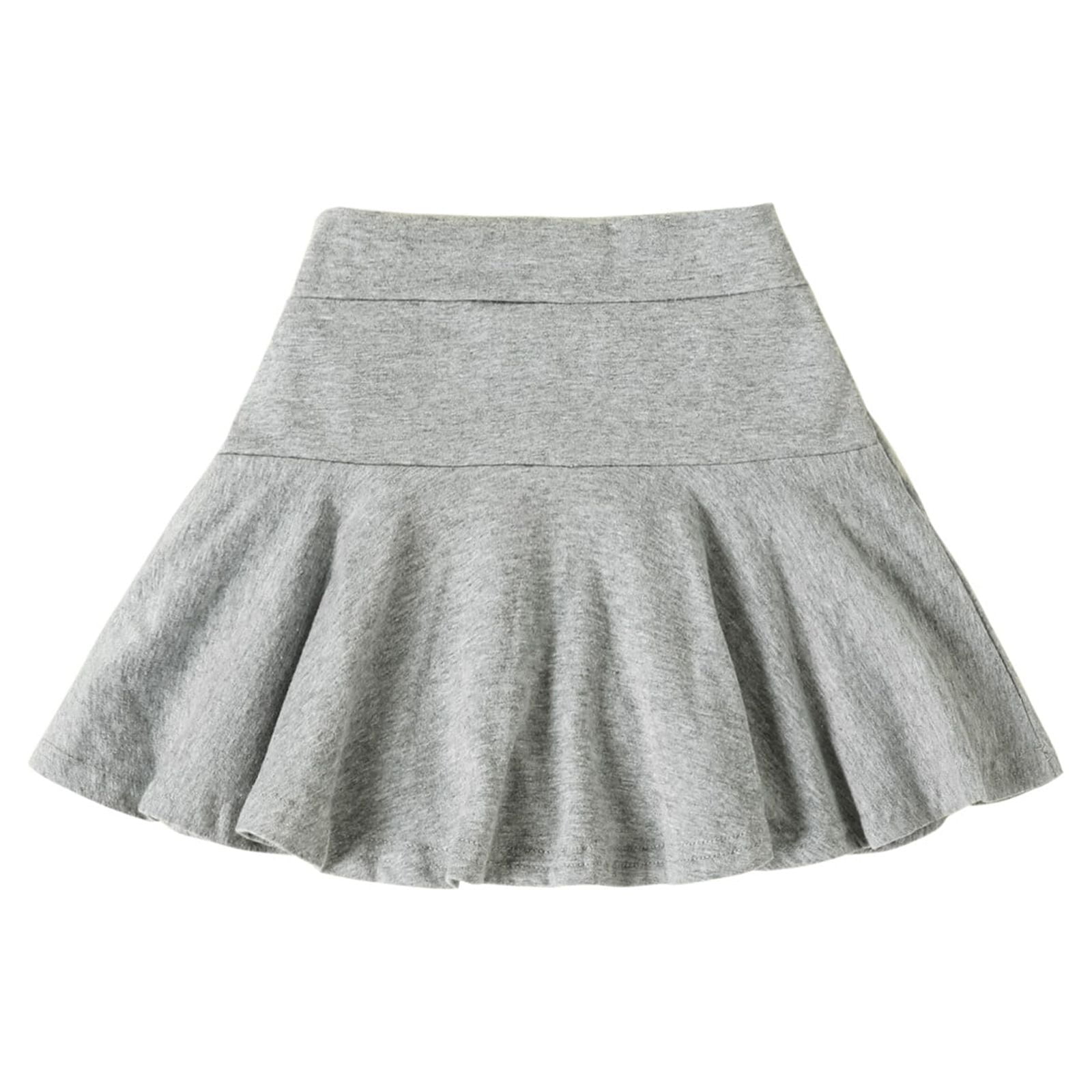 U·nikaka Toddler Baby Girl Skorts, High Waist, Pleated, Soft Cotton ...