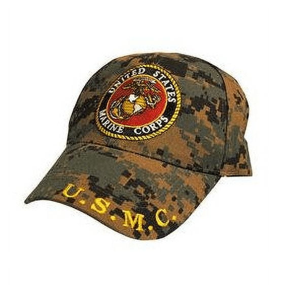 U.s. Military Merchandise CP00324 Cap Usmc Logo Camo - Walmart.com