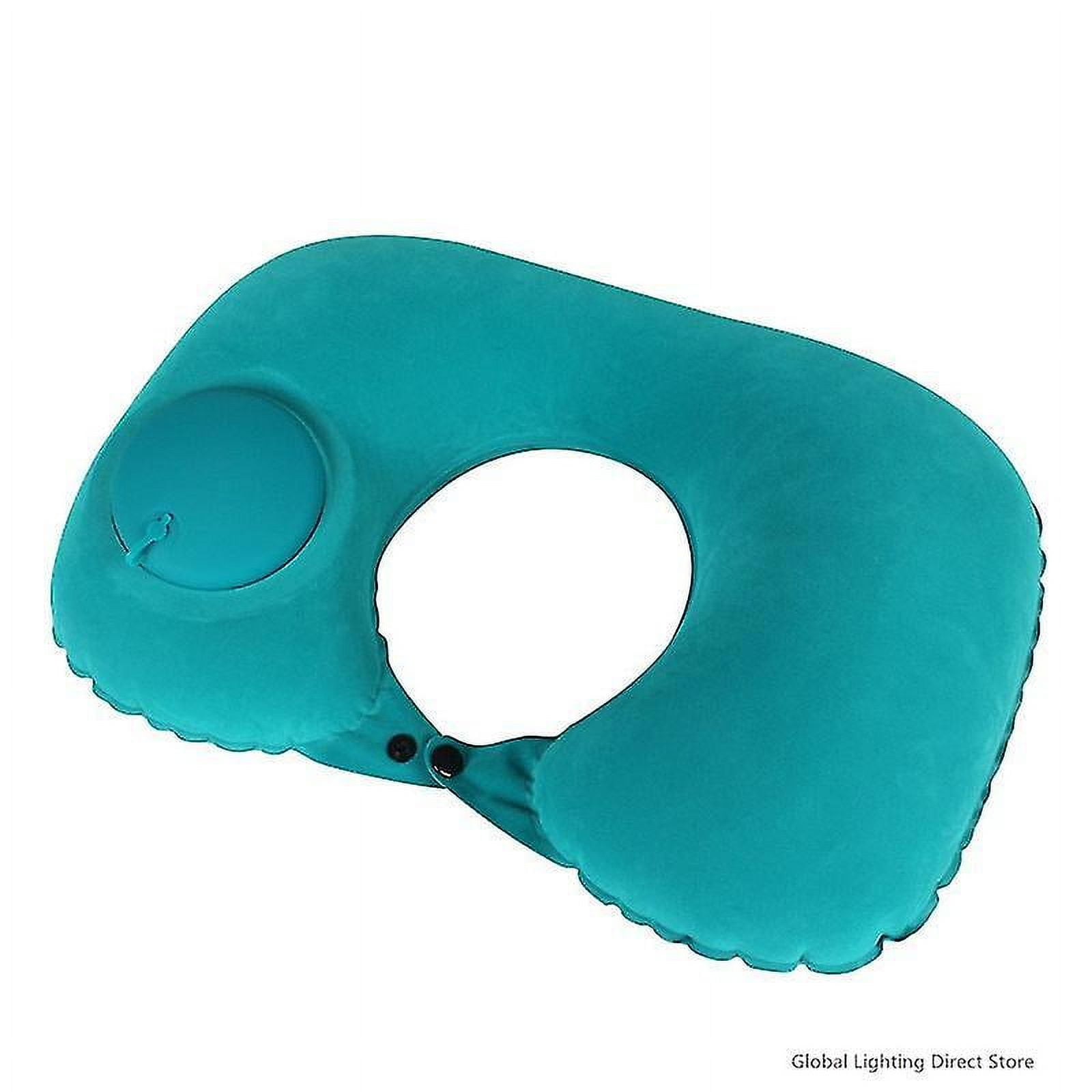 U-shape Travel Pillow , Folding Press Type Pillows,automatic Air ...