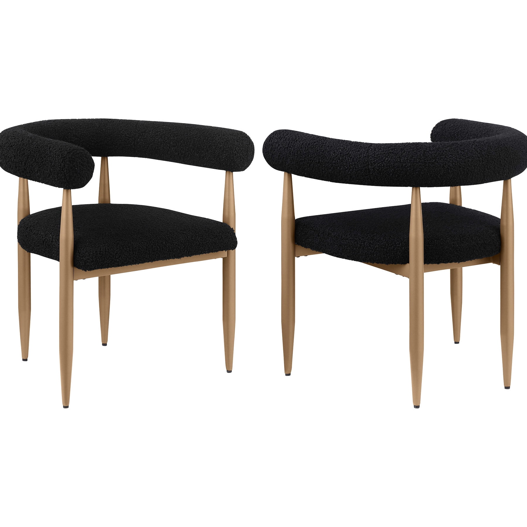 U-shaped Back & Arms & Soft Seating - Casual Dining, Relaxed Posture ...
