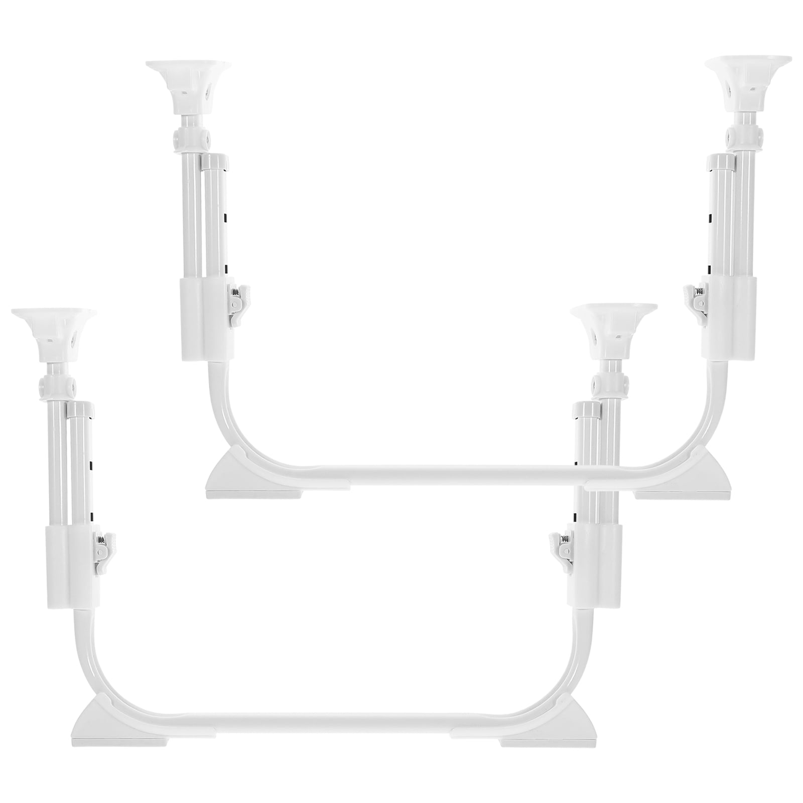 U-shaped Folding Table Legs Computer Desk Bed Feet Foldable Workbench ...