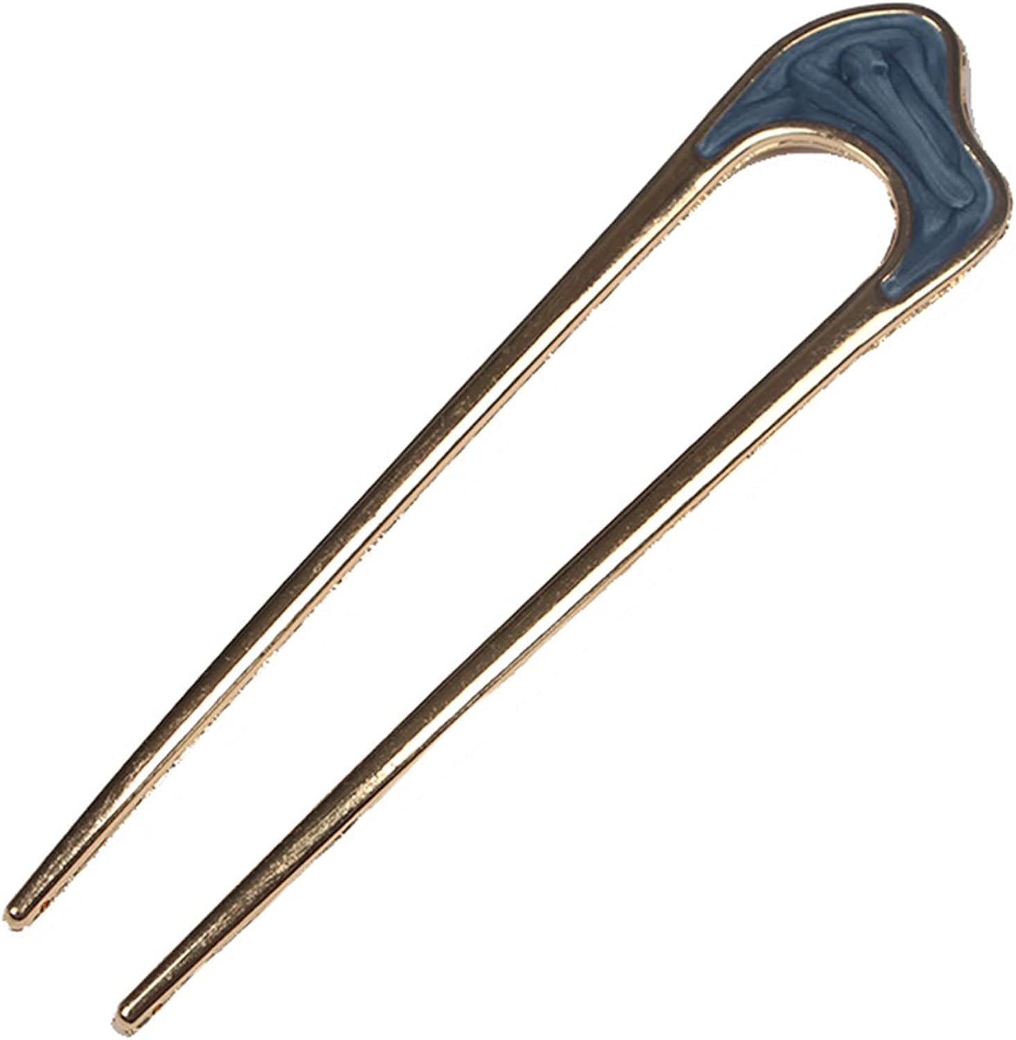 U-shaped Minimalist Hairpin Iron Bun Maker Fashion Hair Stick Hair ...