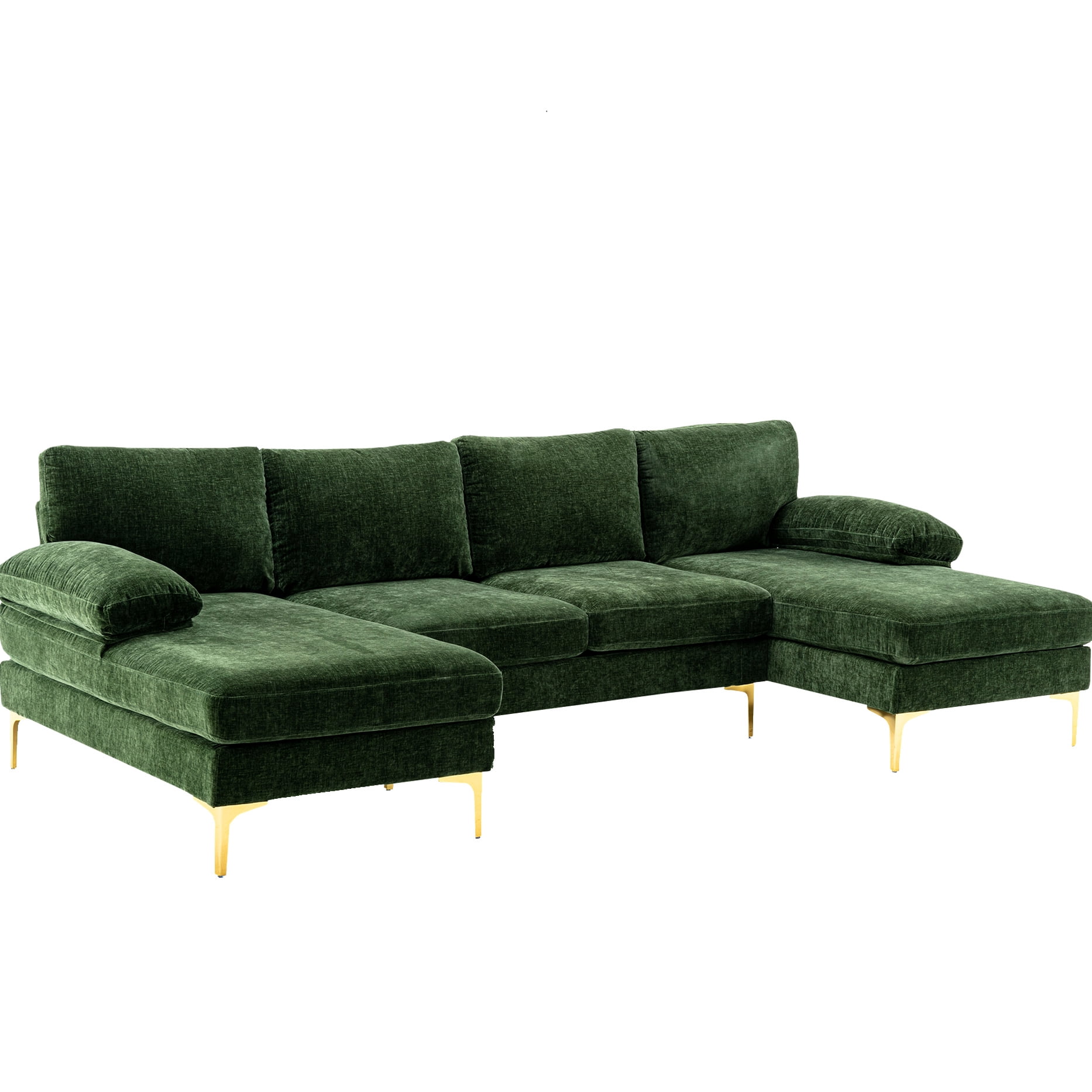 U-shaped With Ottomans For Living Room Decoration Sectional Removable ...
