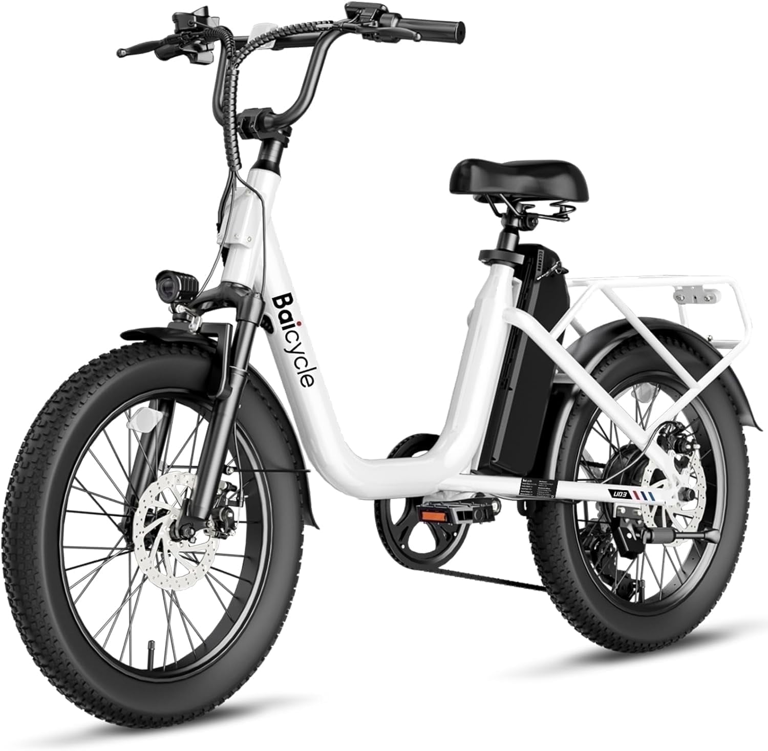 U03 Ebike for Adults | 1500W Peak Motor | 624W 13Ah Removable Battery ...