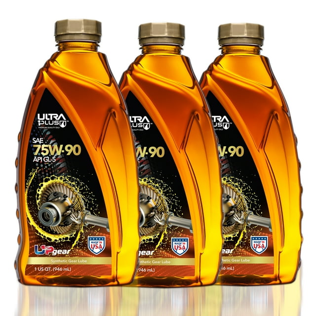 Ultra1Plus SAE 75W-90 Synthetic Gear Oil, API GL-5, MT-01, High ...