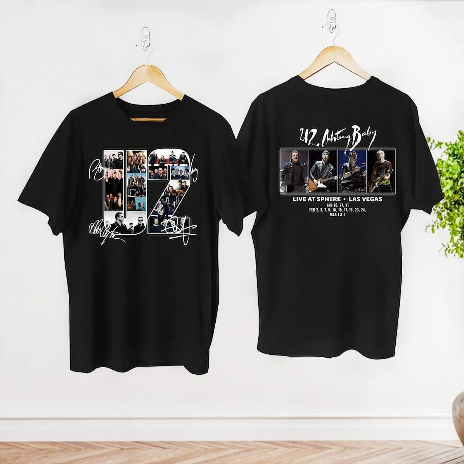 U2 Band Achtung Baby Shirt, Live At Sphere U2 Band Tour 2024 Shirt ...